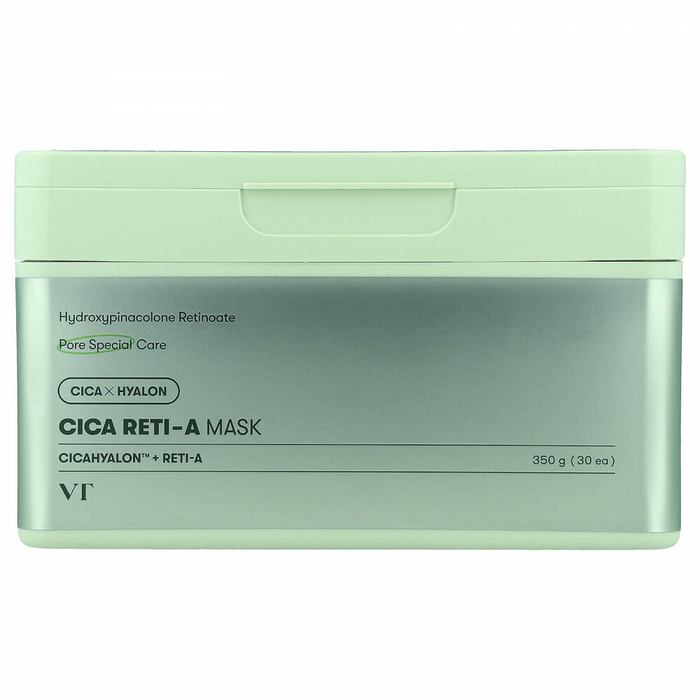VT Cosmetics, Cica Reti-A Beauty, маска для лица, 30 шт, 350 г