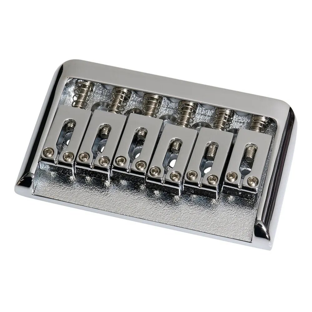 Электрогитара без тремоло Hardtail для 6 струн, серебристая