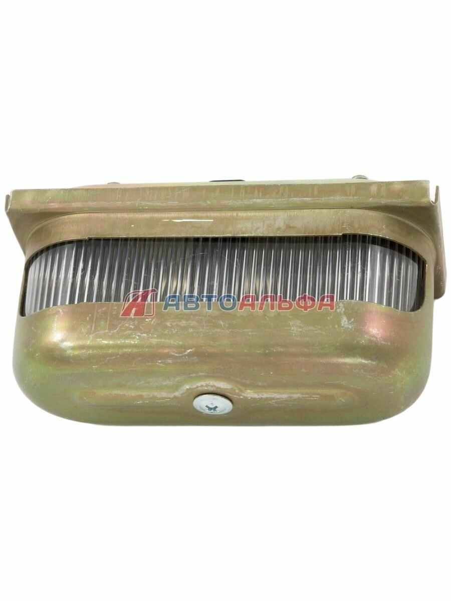 Фонарь освещения номерного знака 12/24В Б/Л металлический корпус камаз, газ, зил, уаз