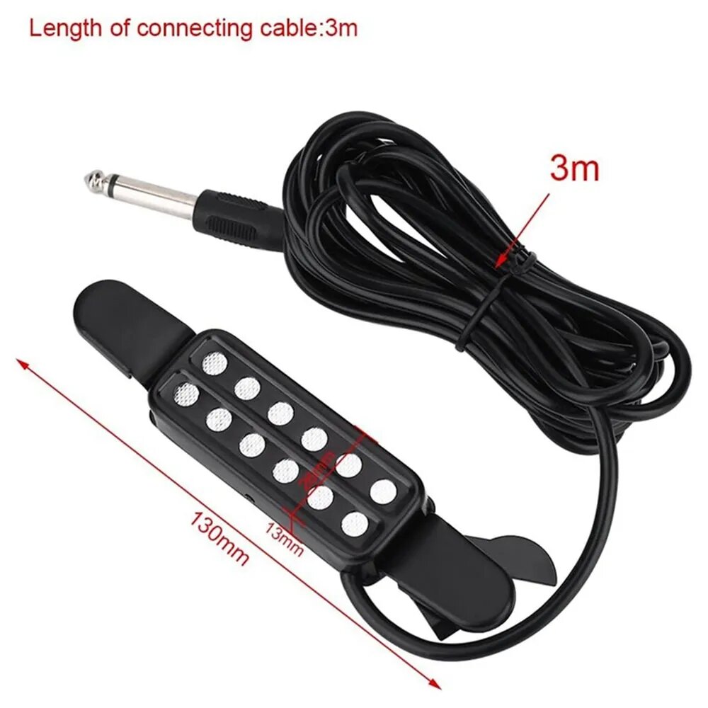 Звукосниматель для гитары, разъем для звукоснимателя акустической гитары