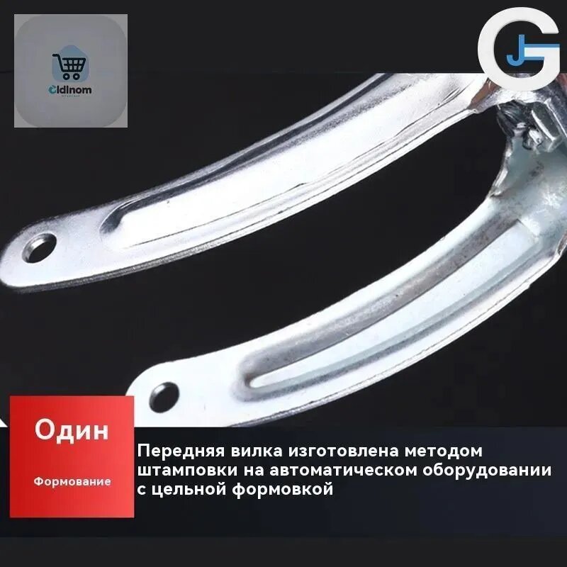 Колесо для коляски, переднее 8 дюймов, PU колеса — фото 1