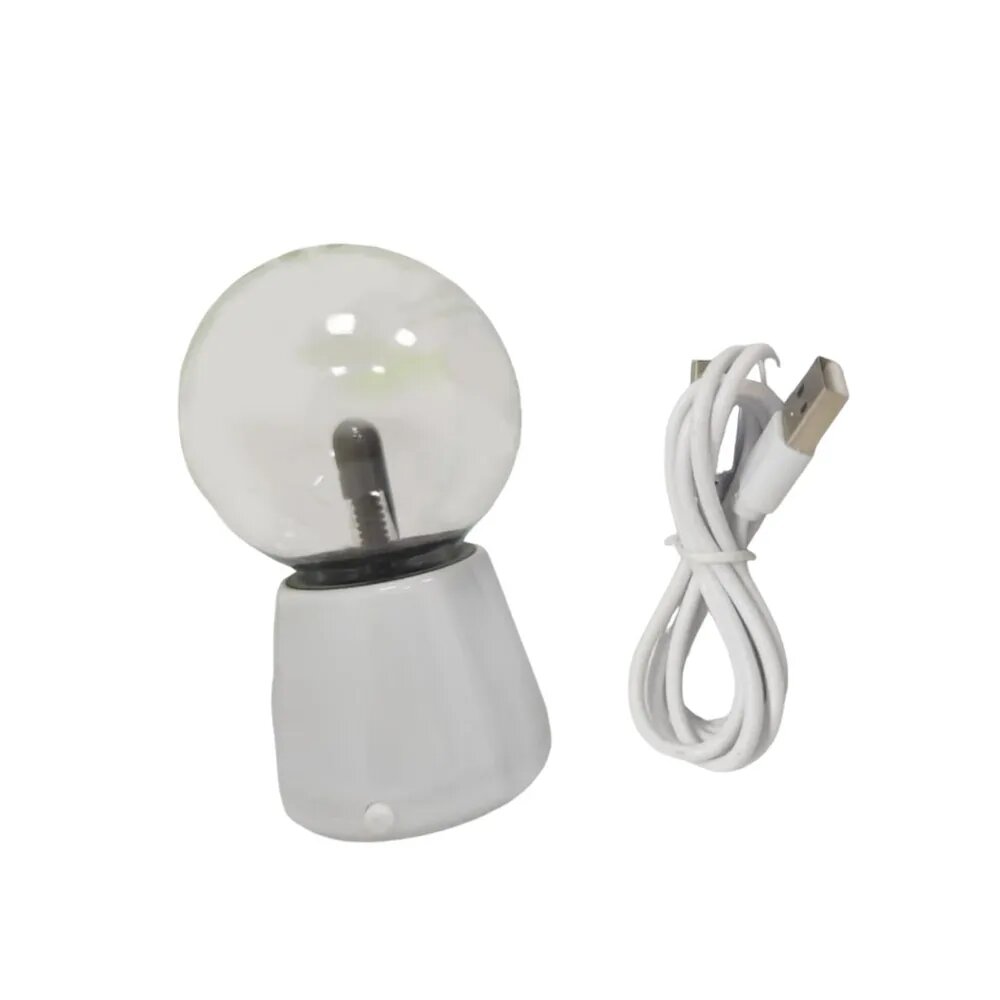 Плазменная лампа с сенсором, светильник шар, питание от USB, для офисных помещений