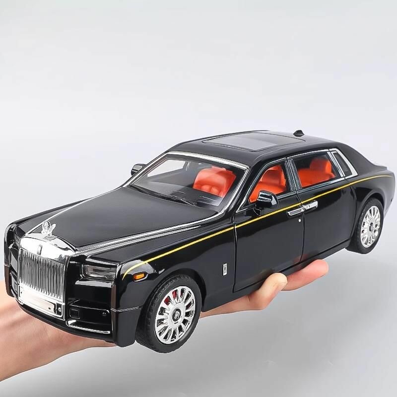 Коллекция автомобилей Роллс-Ройс Фантом,1:18 Rolls Royce Phantom роскошный автомобиль, предметы коллекционирования, модель сплава, со звуком и светом