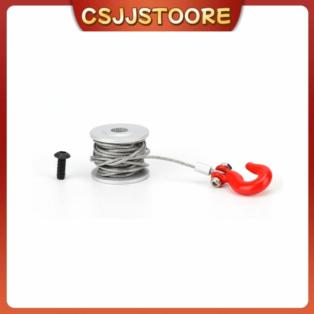 25T Лебедка для RC гусеничного автомобиля Silver-Red