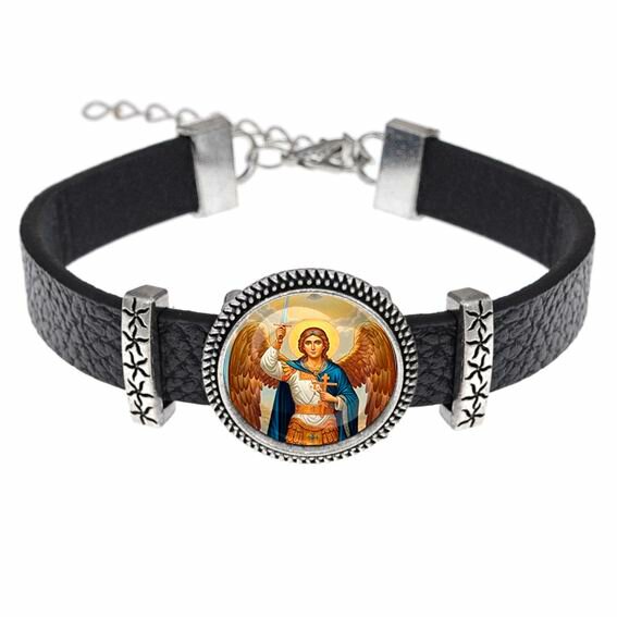 Славянский оберег, браслет, стекло