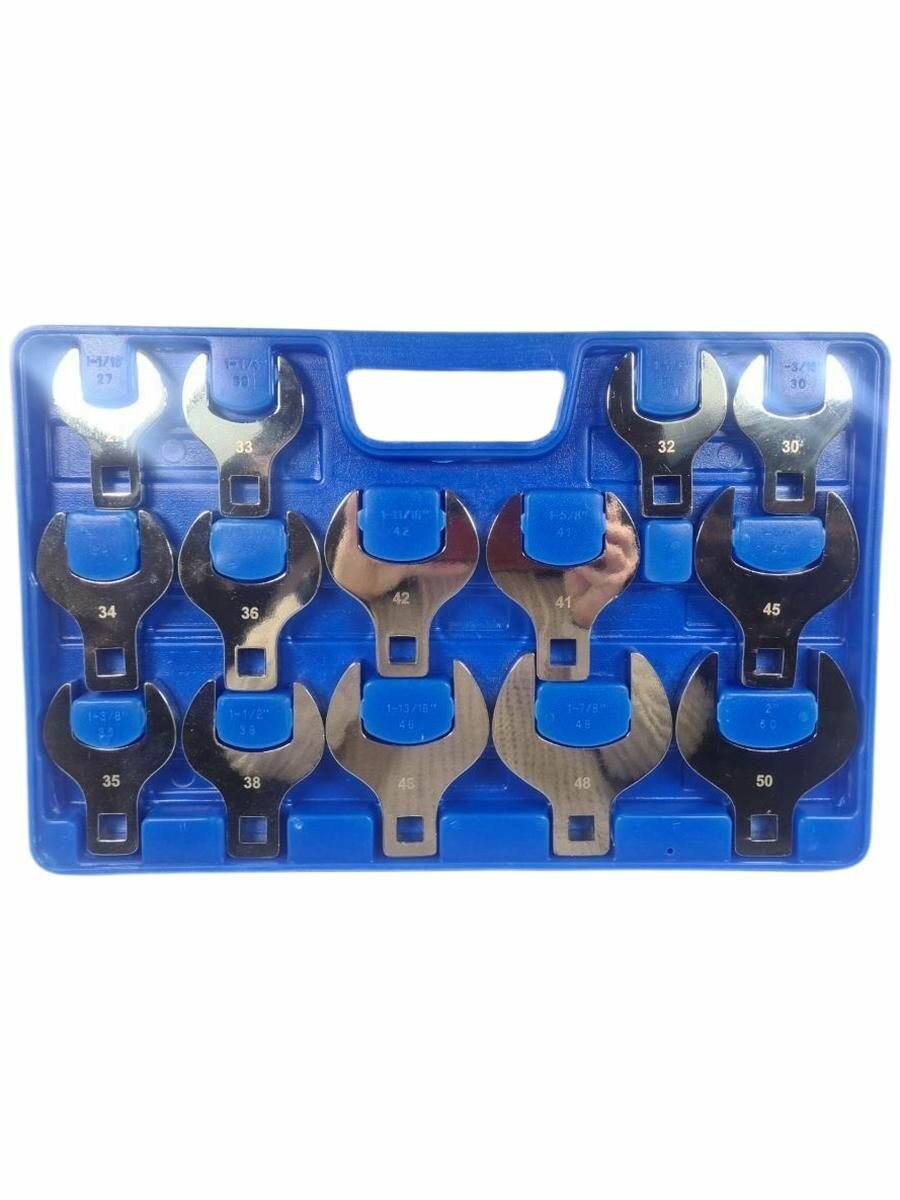 Набор рожковых ключей 1/2 (воронья лапа) 14 предметов
