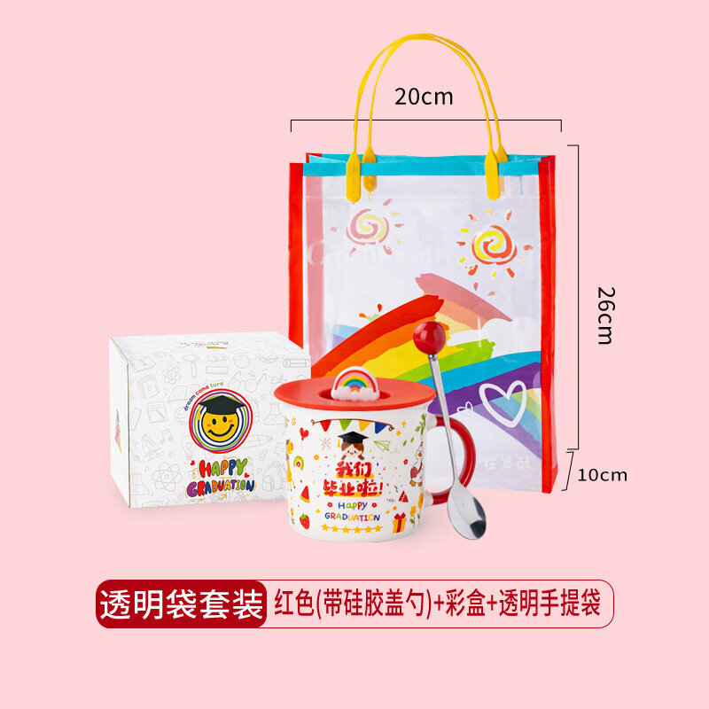 Детская керамическая кружка на день рождения, сувенирная кружка, кружка с мультяшным дизайном, имитация эмалированной кружки, подарок для детского сада, возможность персонализации.