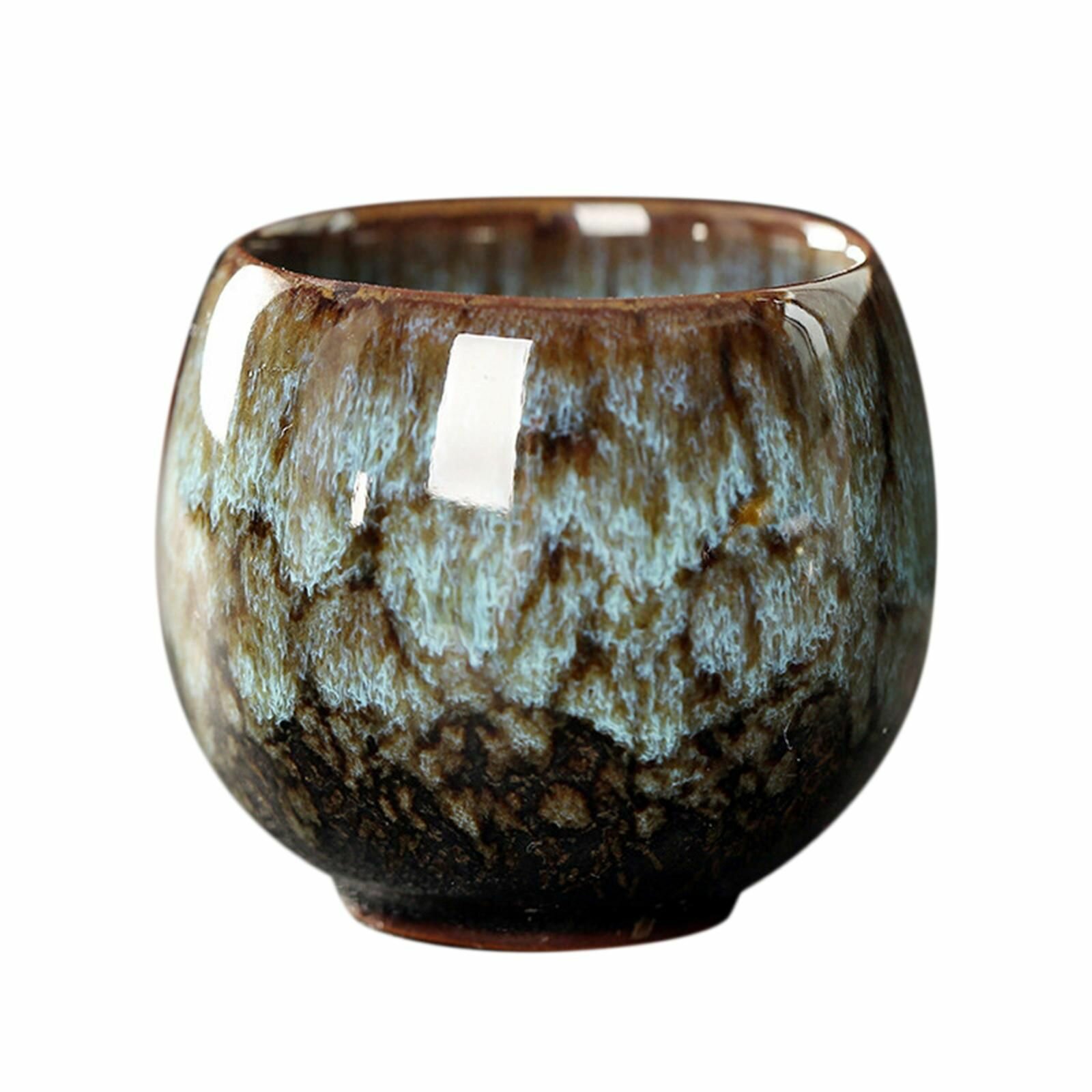 Японская керамическая чашка для чая, 110 мл, для взрослых, мужчин и женщин, для зеленого чая, матча, без ручки, набор из 1 шт.