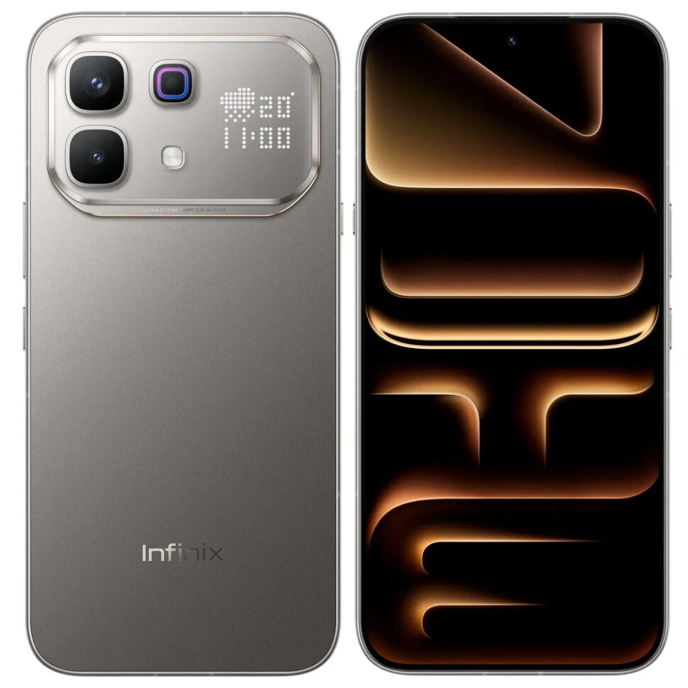 6.78" Смартфон Infinix NOTE 60 Pro 12/256 ГБ, 5G, eSIM, 2644x1208, AMOLED, 144 Гц, серый