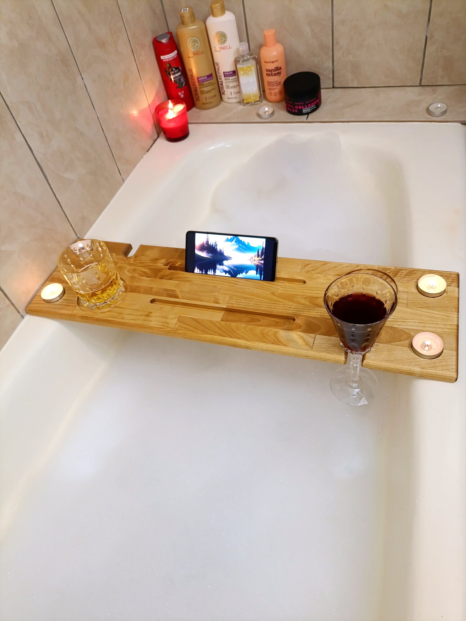 Столик для ванной / Полка в ванну