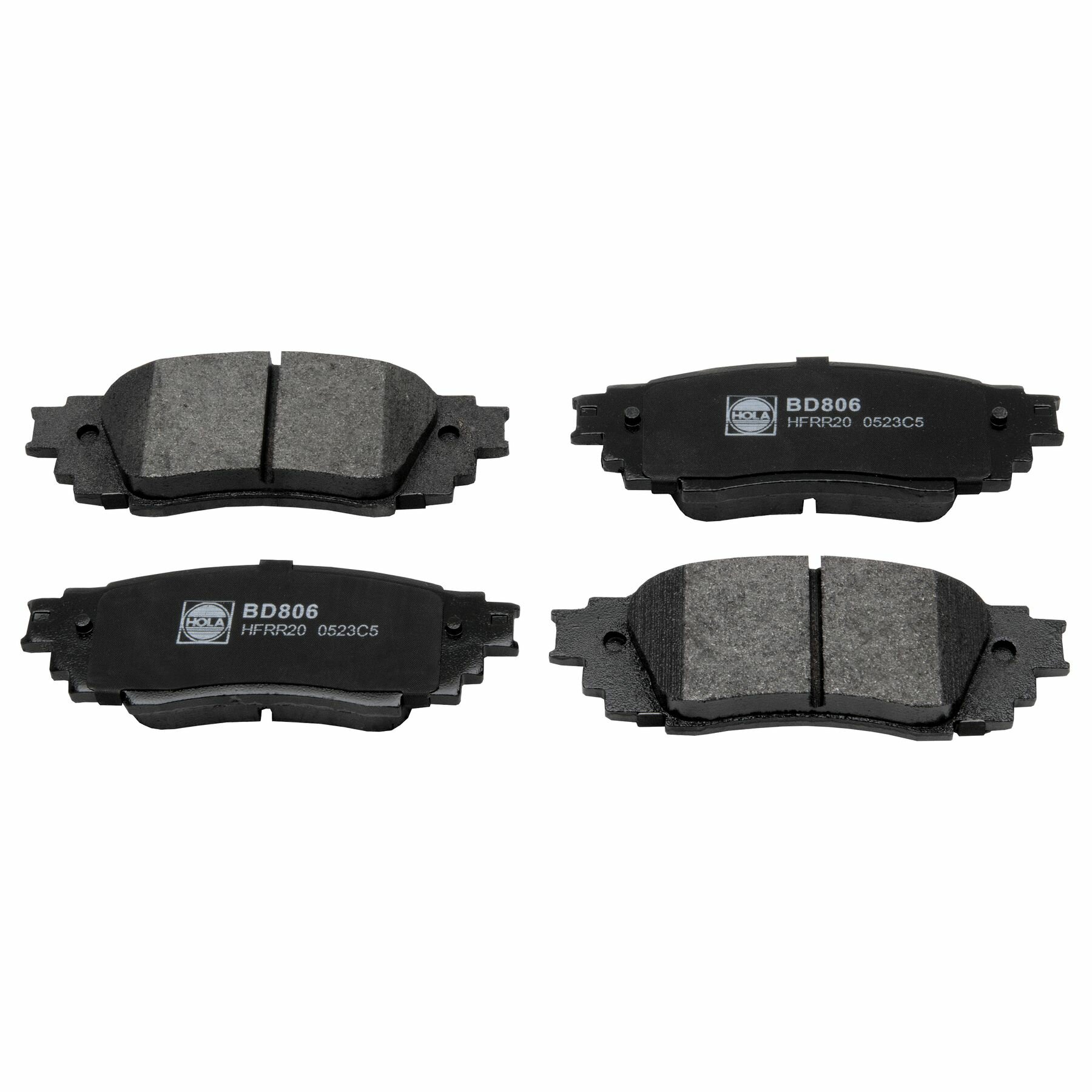HOLA тормозные колодки дисковые задние TOYOTA RAV4 V CAMRY C-HR, LEXUS ES NX RX UX (1 компл.) BD806