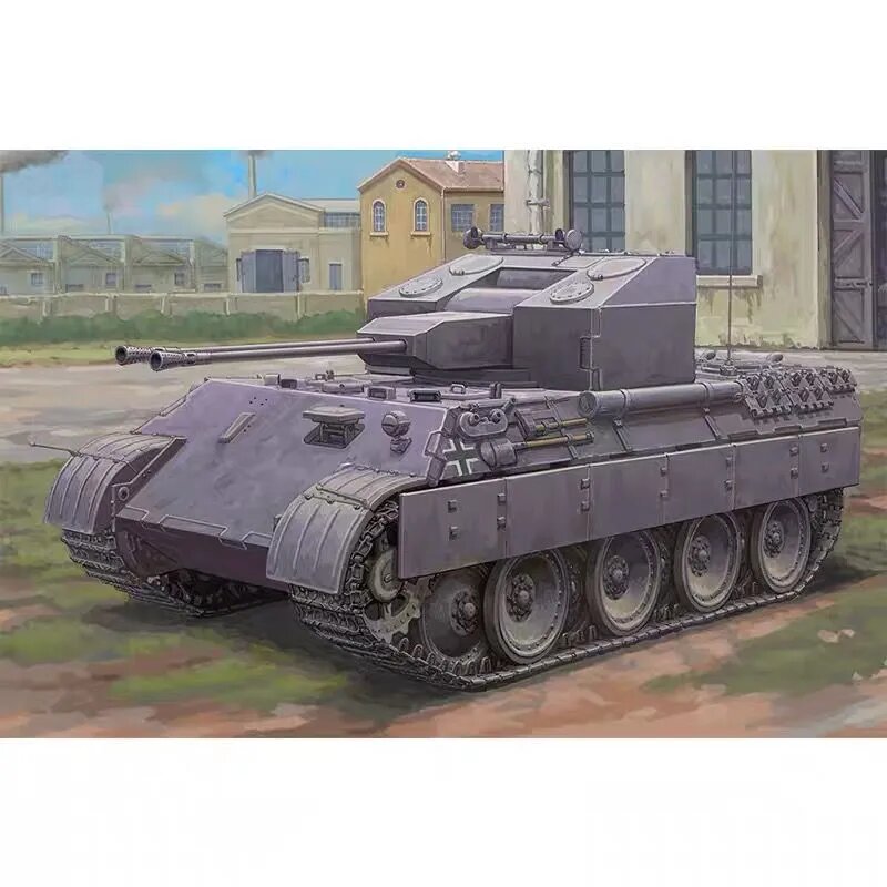 Trumpeter 84832 1/48 Немецкий зенитный танк Пантера А сборная модель