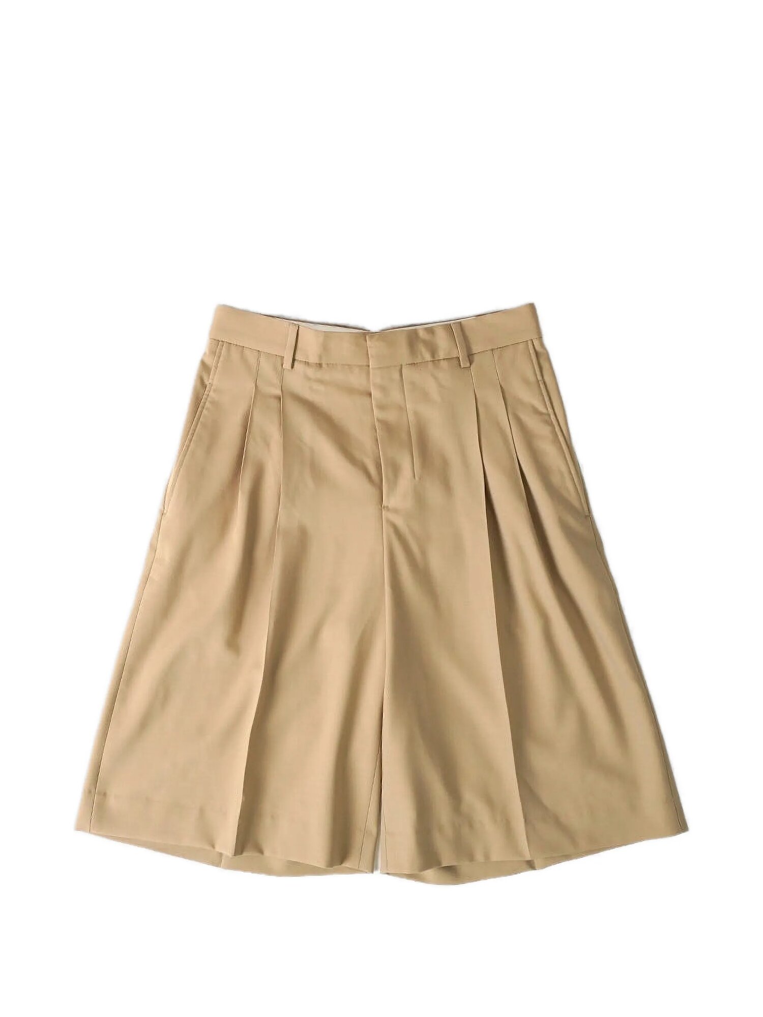 Шорты Wide leg pleated shorts