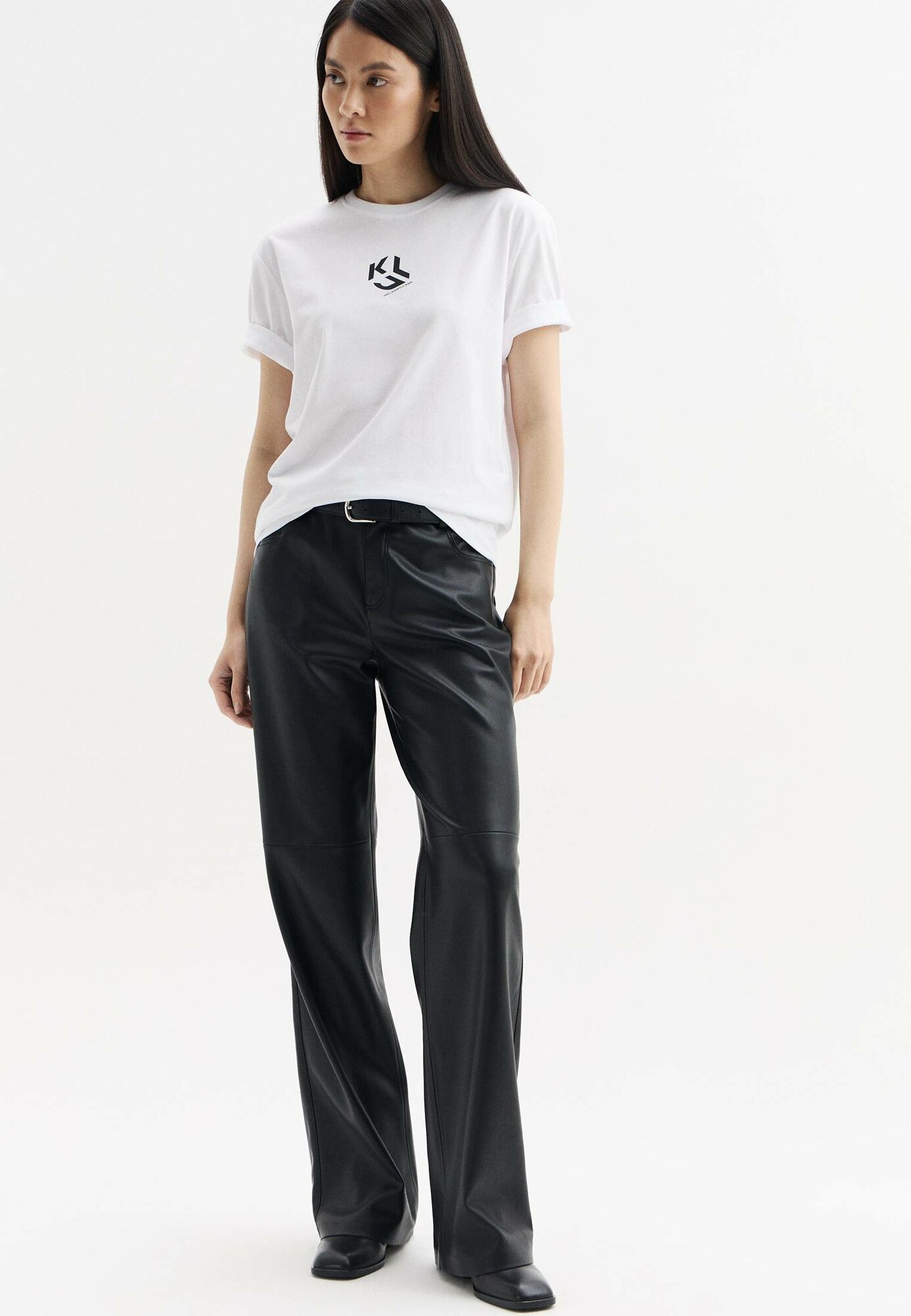 Футболка KARL LAGERFELD JEANS, 1 шт., размер L, белый — фото 1