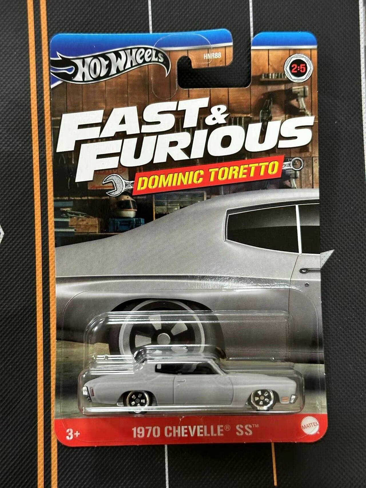 Hot Wheels форсаж 1:64 литой автомобиль HNR88(2-1970CHEVELLE SS)