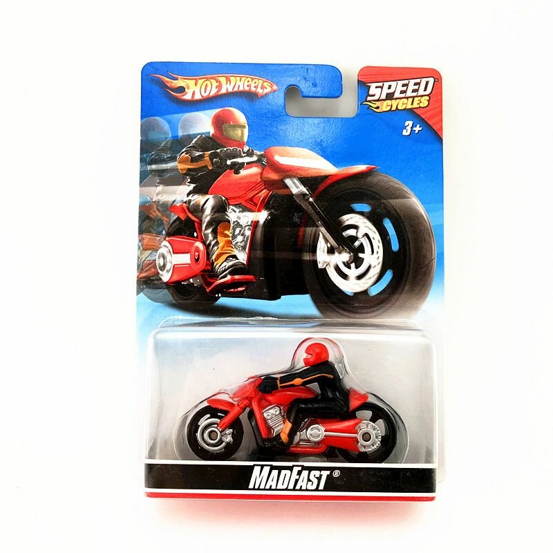 Hot Wheels Литая модель мотоцикла, игрушка, Масштаб 1:64, Серия мотоциклов