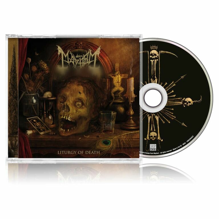 Фирменное издание Mayhem - Liturgy of Death CD