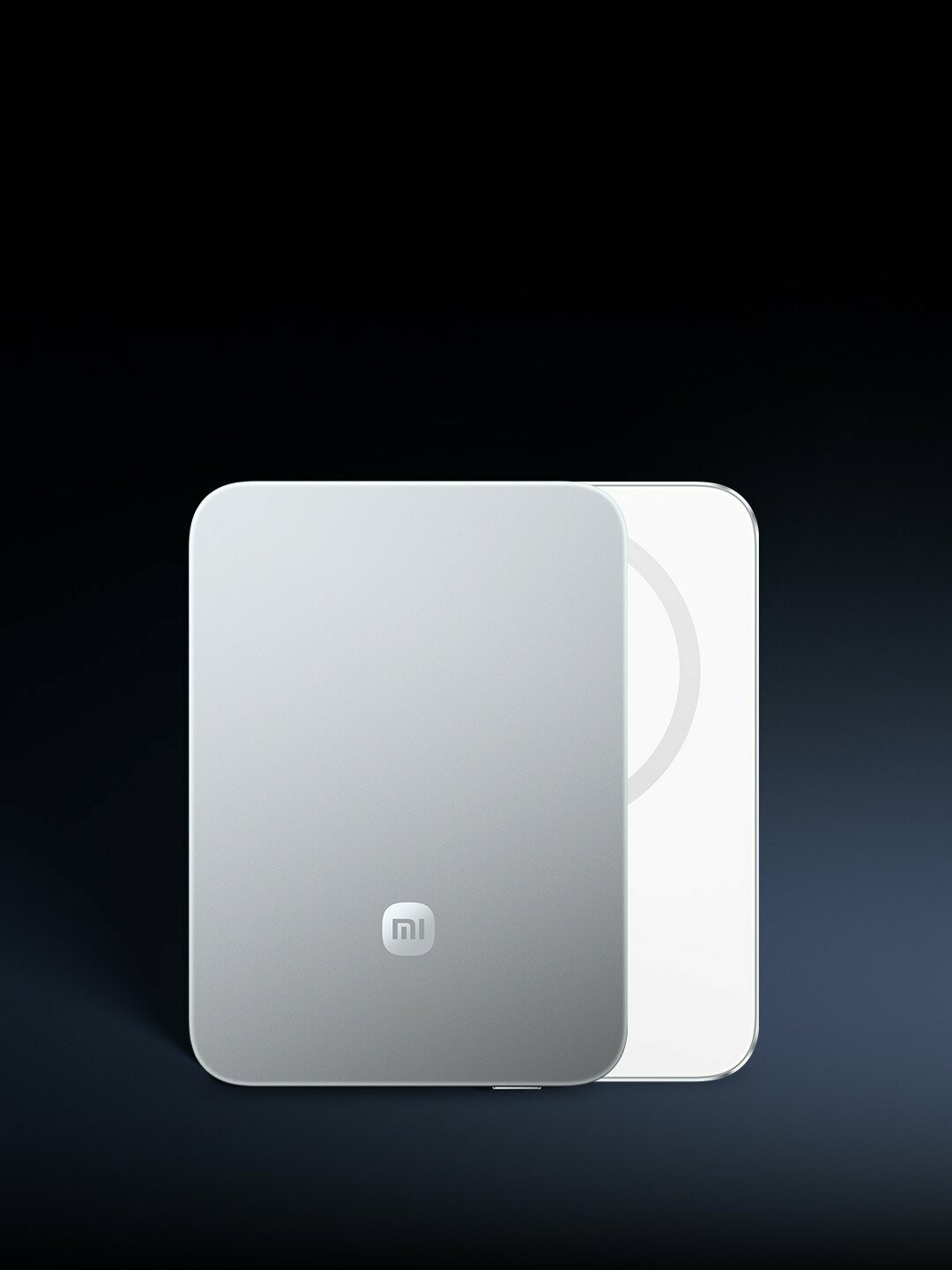 Внешний аккумулятор магнитный Xiaomi UltraThin Magnetic Power Bank 5000 15W GL Glacier Silver, серый, ультратонкий