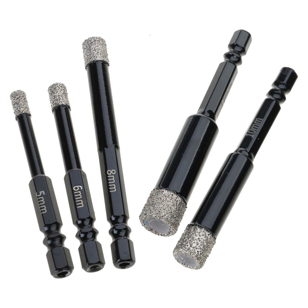 Сверла для керамической плитки, шестигранная хвостовика