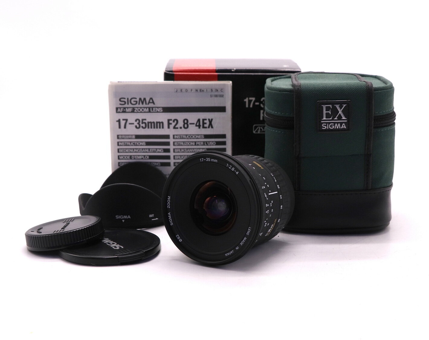 Sigma AF 17-35mm f/2.8-4 EX HSM Aspherical Canon EF в упаковке