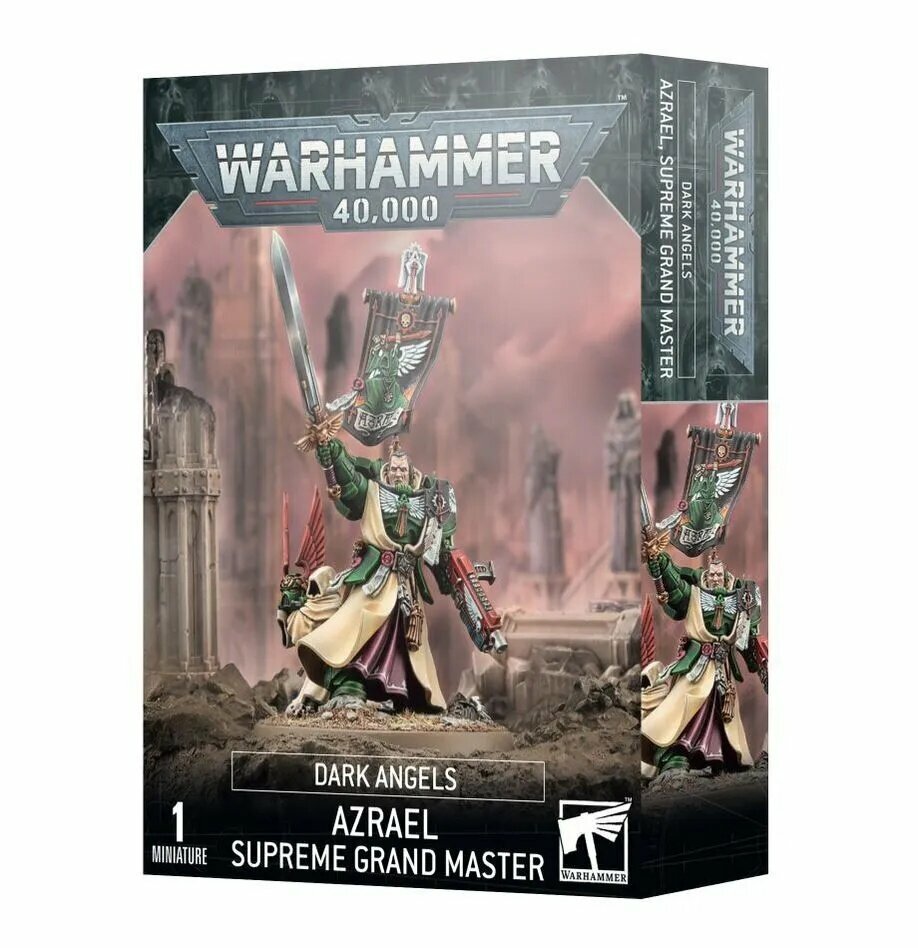 Набор миниатюр Warhammer 40000 Dark Angels Azrael