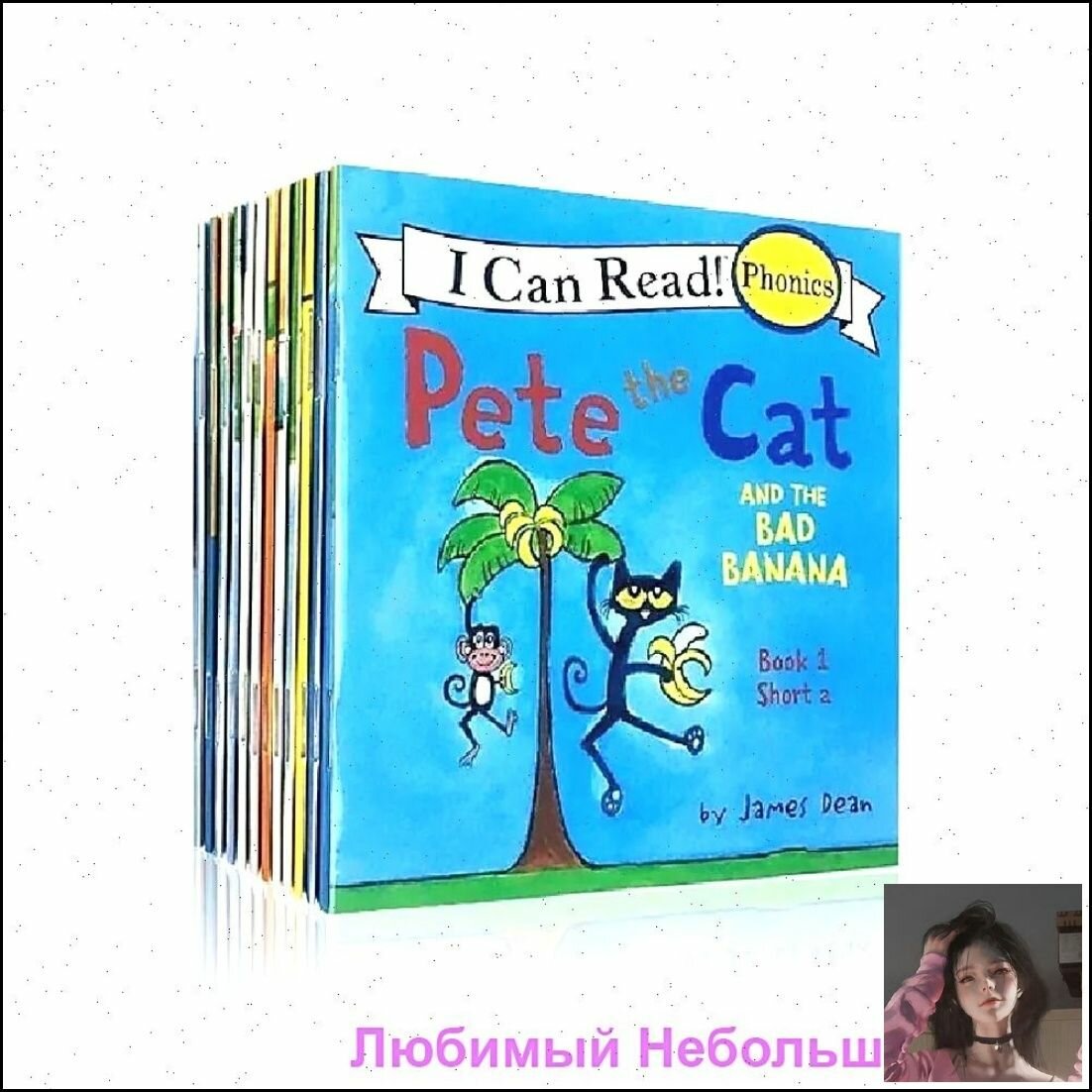 12 книг детских сказок на английском языке pete the cat