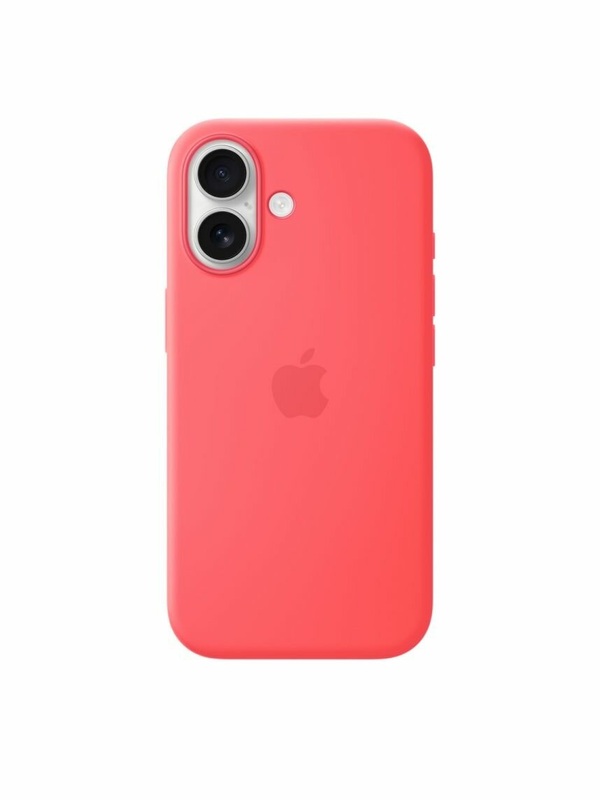 Чехол силиконовый МagSafe для iPhone 17 Bright Guava с анимацией NFC, Silicone case magsafe для Айфон 17 Светлый мох
