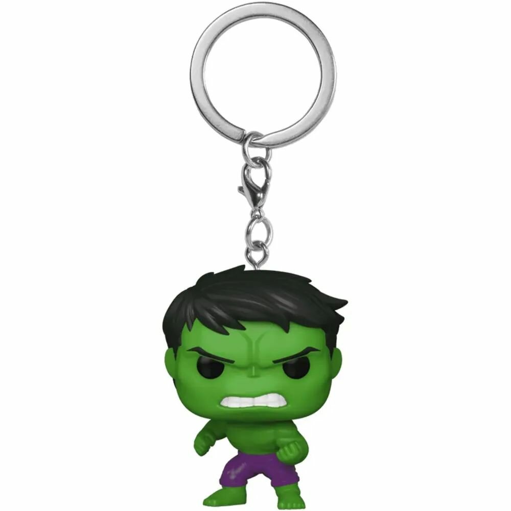 Брелок funko pop Марвел NC Халк, пластик, оливковый, коричневый, 11 см