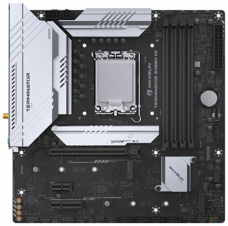 Материнская плата Maxsun MS-Terminator B760M D5 WiFi V2 (LGA1700, mATX)