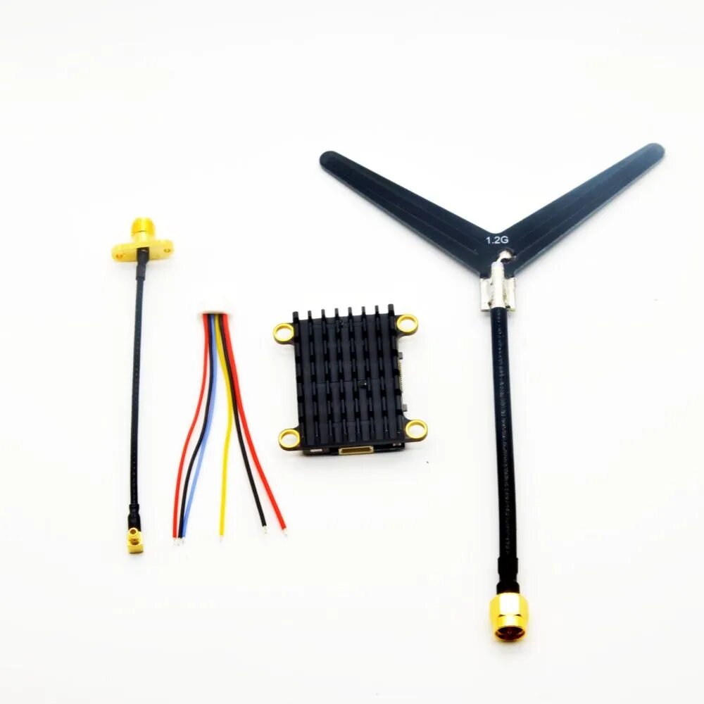 1.2G/1.3GHz 1W/1.6W/2W беспроводной видеопередатчик VTX с мощностью 1000MW и 1600MW