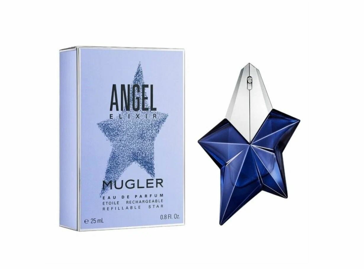Парфюмерная вода Thierry Mugler Angel Elixir 25 мл, цветочные фруктовые