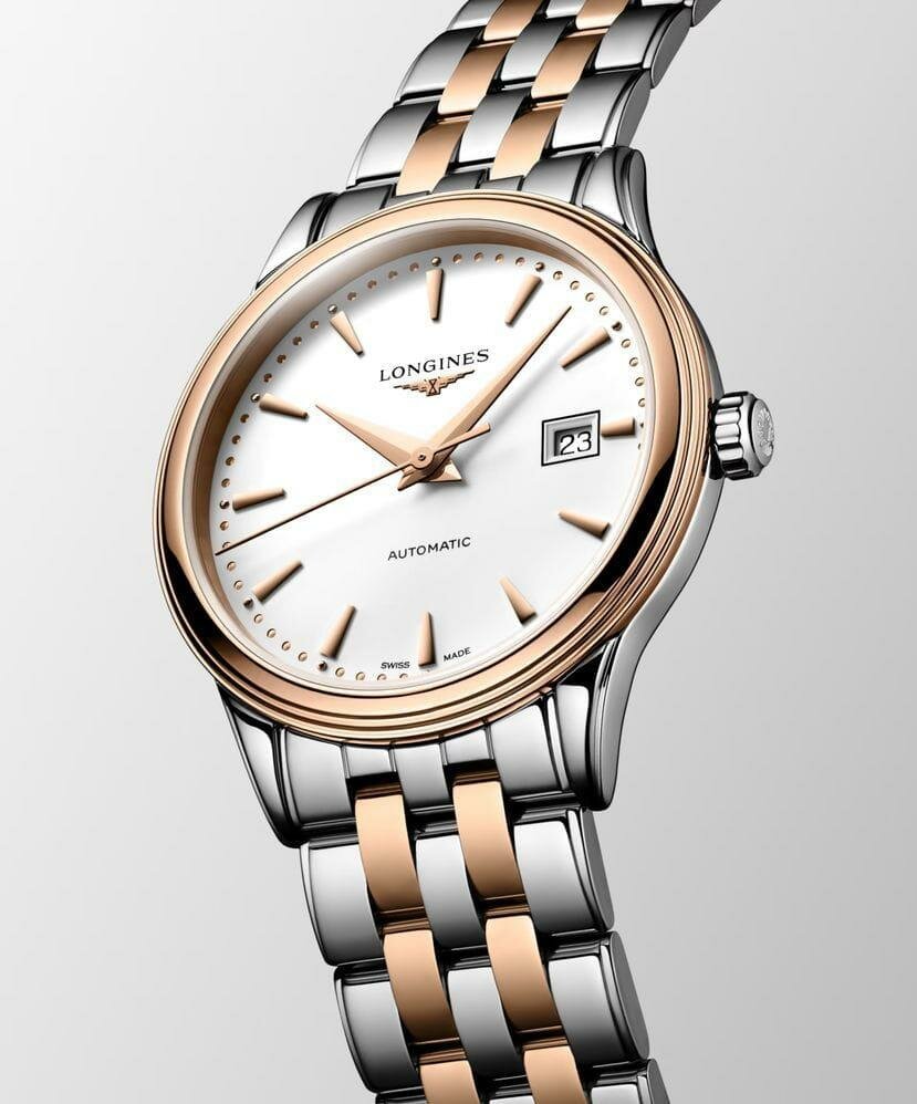 Наручные часы LONGINES, серебряный — фото 1