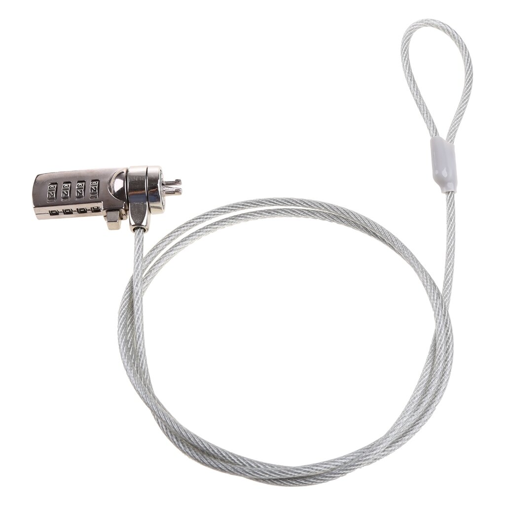 Laptop 4 Digit Combination Security Lock Password Lock Cable Chain Laptop Anti-Theft Lock Replacement for Notebook PC