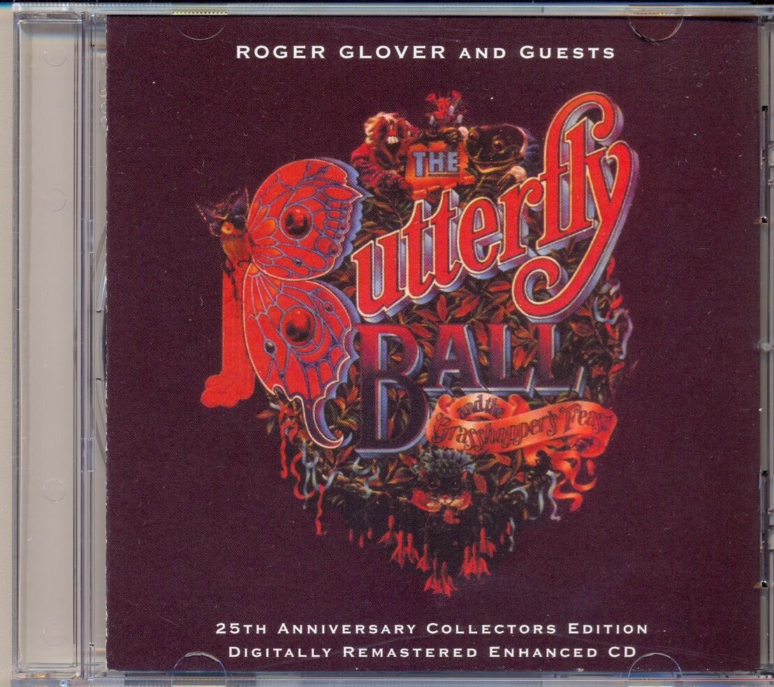 ROGER GLOVER - The Butterfly Ball 1974 г. Компакт диск