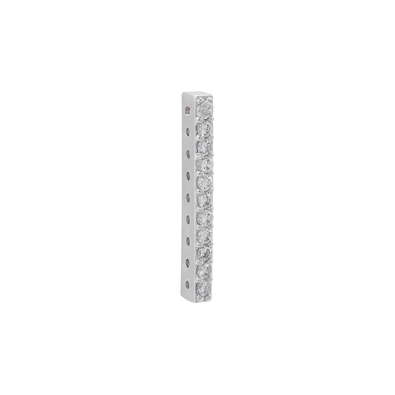 ZHUKOU DIY Needlework Jewellery Components Multi-Row Metal Dividers for Natural Stone Pearl Bead Jewellery: VK165-VK168