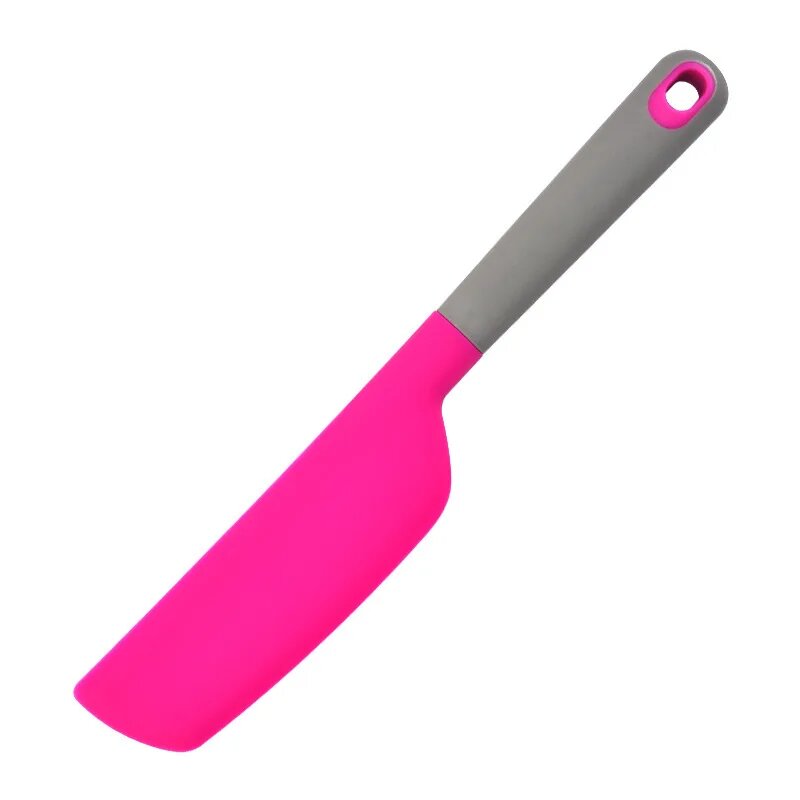 Розовая силиконовая лопатка для выпечки, Color: A-Rose red