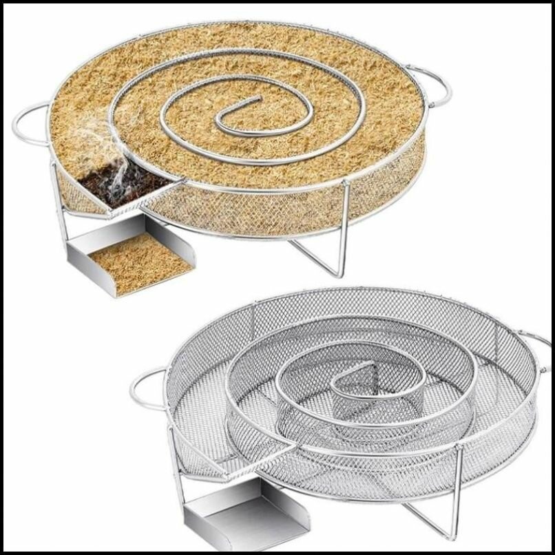 Эксклюзивный дымогенератор лабиринтный Улитка для копчения