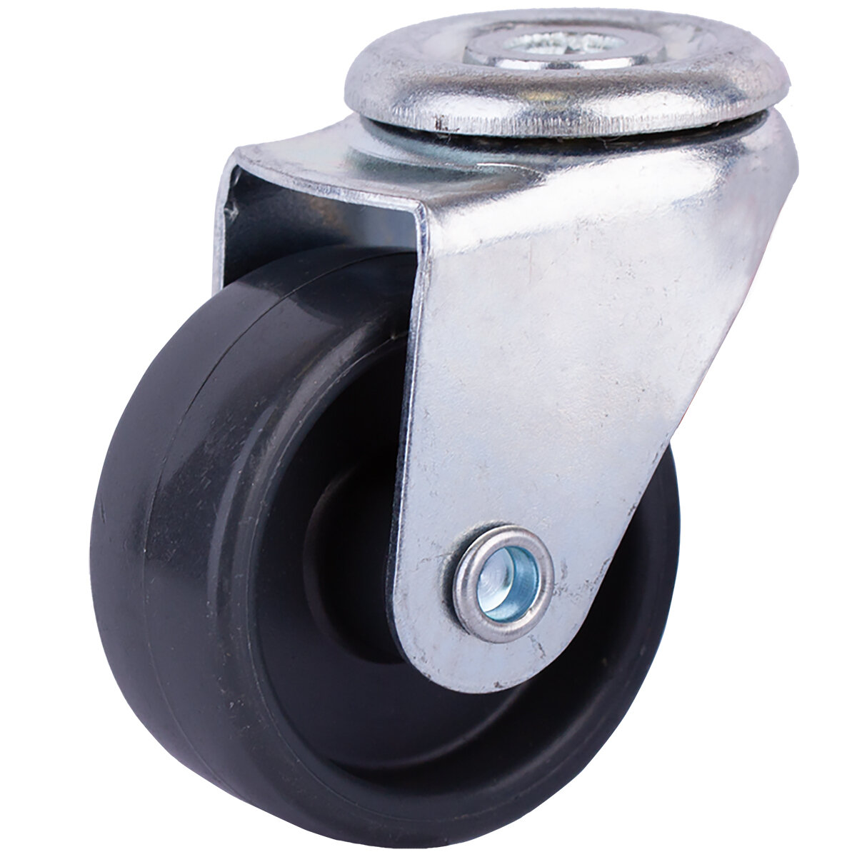 Ролик одинарный под штифт 40мм пласт (серый 1 шт)