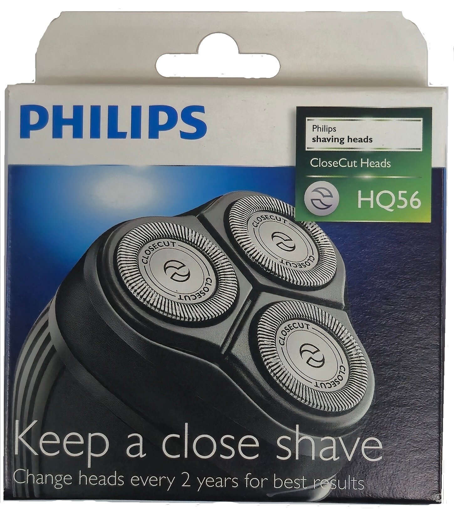 Бритвенные головки Philips CloseCut Heads HQ56/50 ( HQ56 ) .