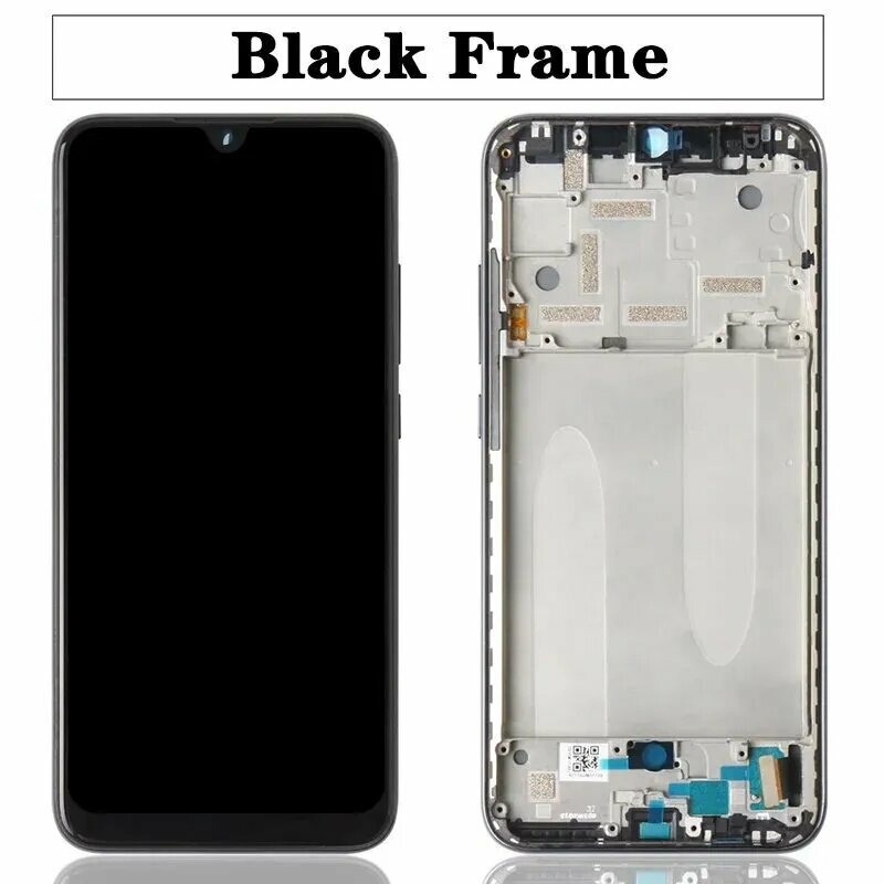 6,01-дюймовый Super AMOLED дисплей с рамкой для Xiaomi Mi A3, Xiaomi CC9e, M1906F9SH, M1906F9SI, сенсорный экран, панель управления, черный.