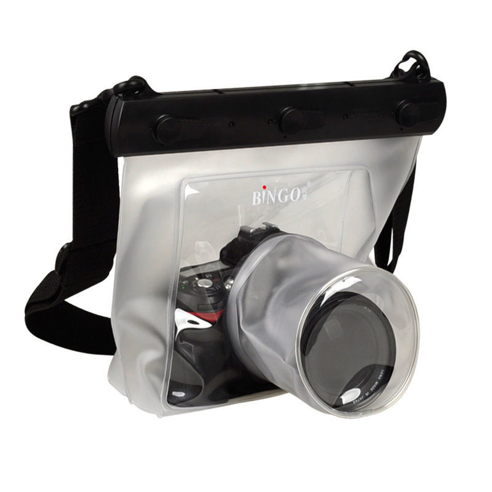 Водонепроницаемый защитный чехол MyPads для цифровых фотоаппаратов Canon, Nikon, Sony аквабокс прозрачный