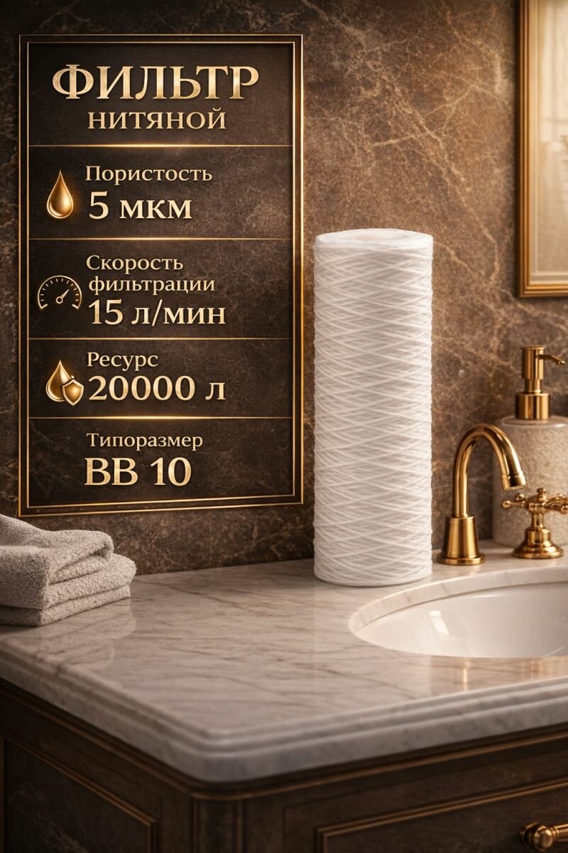 Фильтр SMS нитяной ВВ-10' ВП( 5мкм)