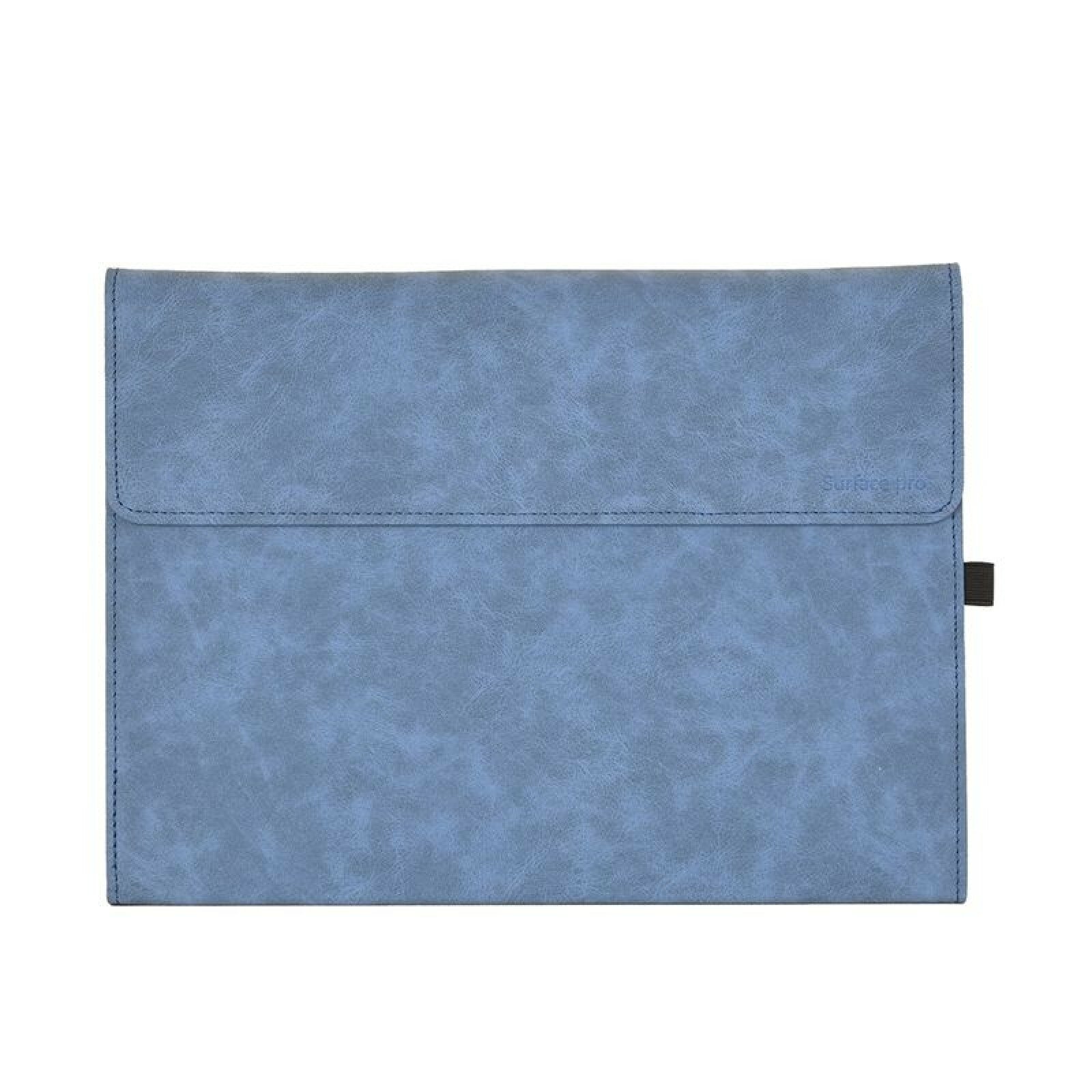 Чехол-клатч MyPads для Microsoft Surface Pro8 с отделением для клавиатуры голубой