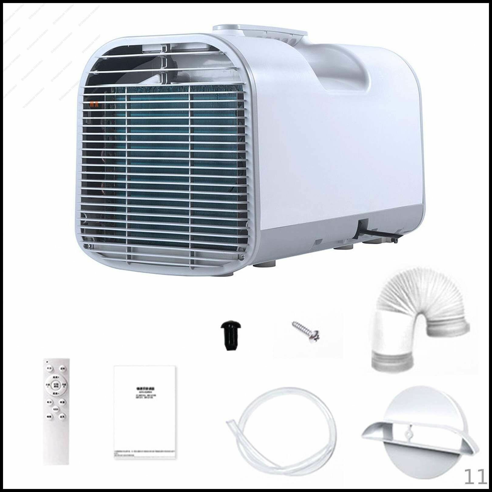 Портативный палаточный кондиционер с быстрым охлаждением и голосовым управлением, мобильный кондиционер для кемпинга и автофургона на открытом воздухе