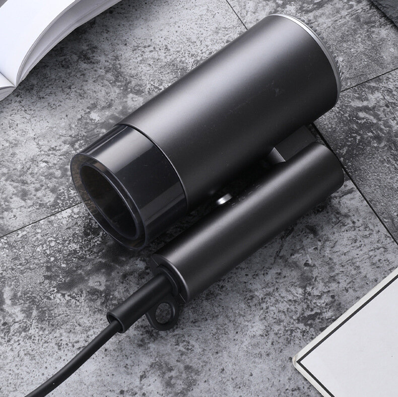 Складной фен, мощностью 1800 Вт для отелей, 1000 Вт для домашнего использования, подходит для гостиниц и гостевых домов, с функциями горячего и холодного воздуха, для международного использования.