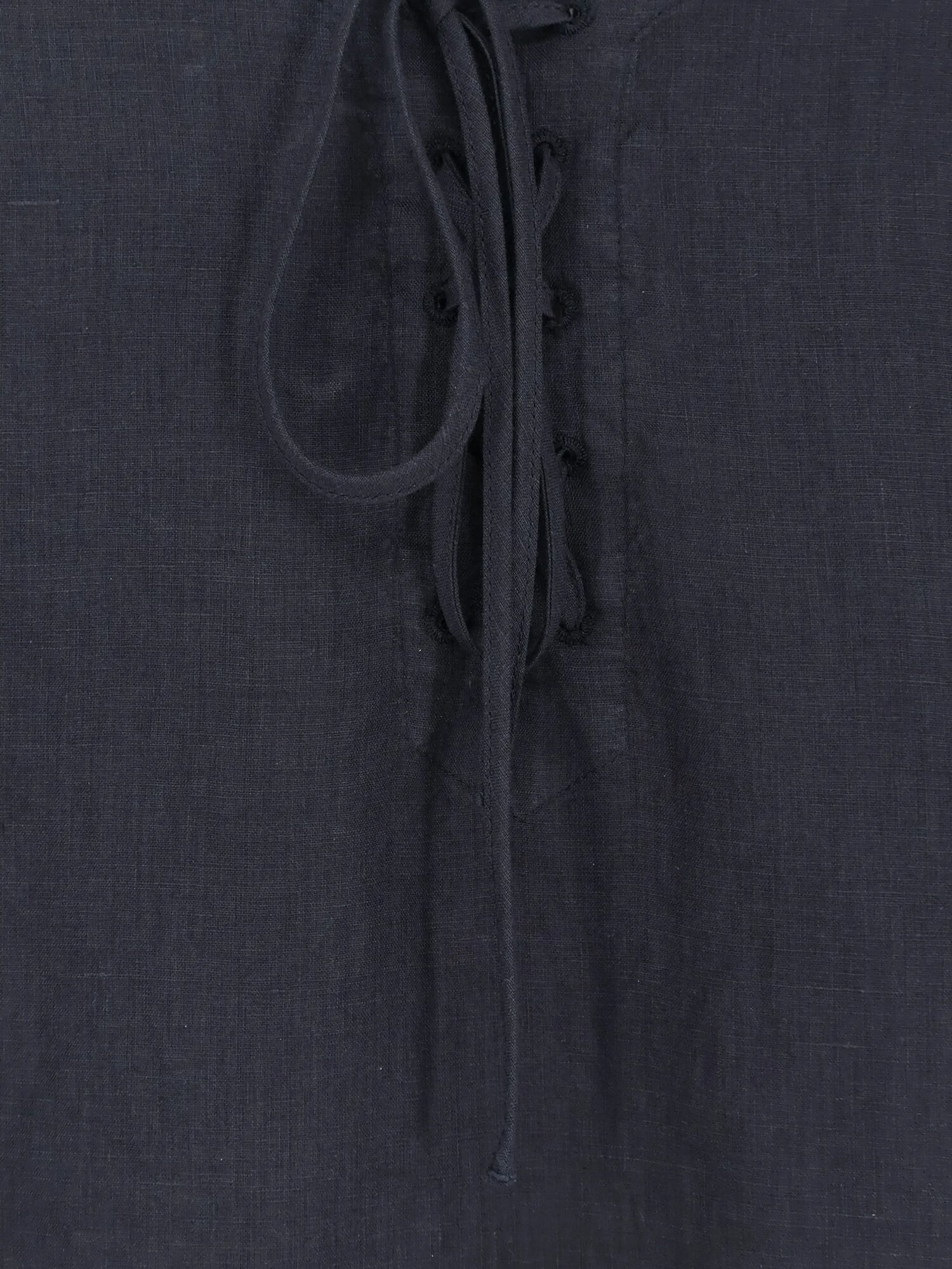 Топ Aspesi Tie-neck sleeveless top, размер 38, синий — фото 1