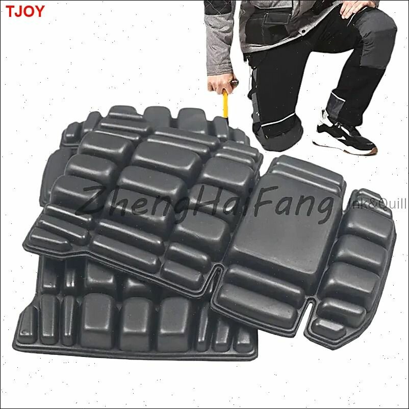 Наколенники, вставные, многоразовые, универсальные, черные, 2 шт