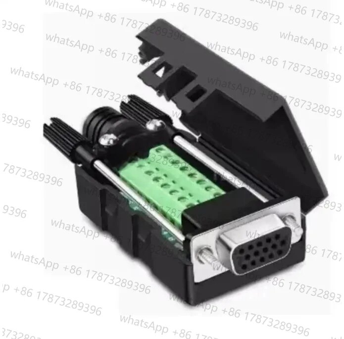 VGA DB15 Female разъем с болтами