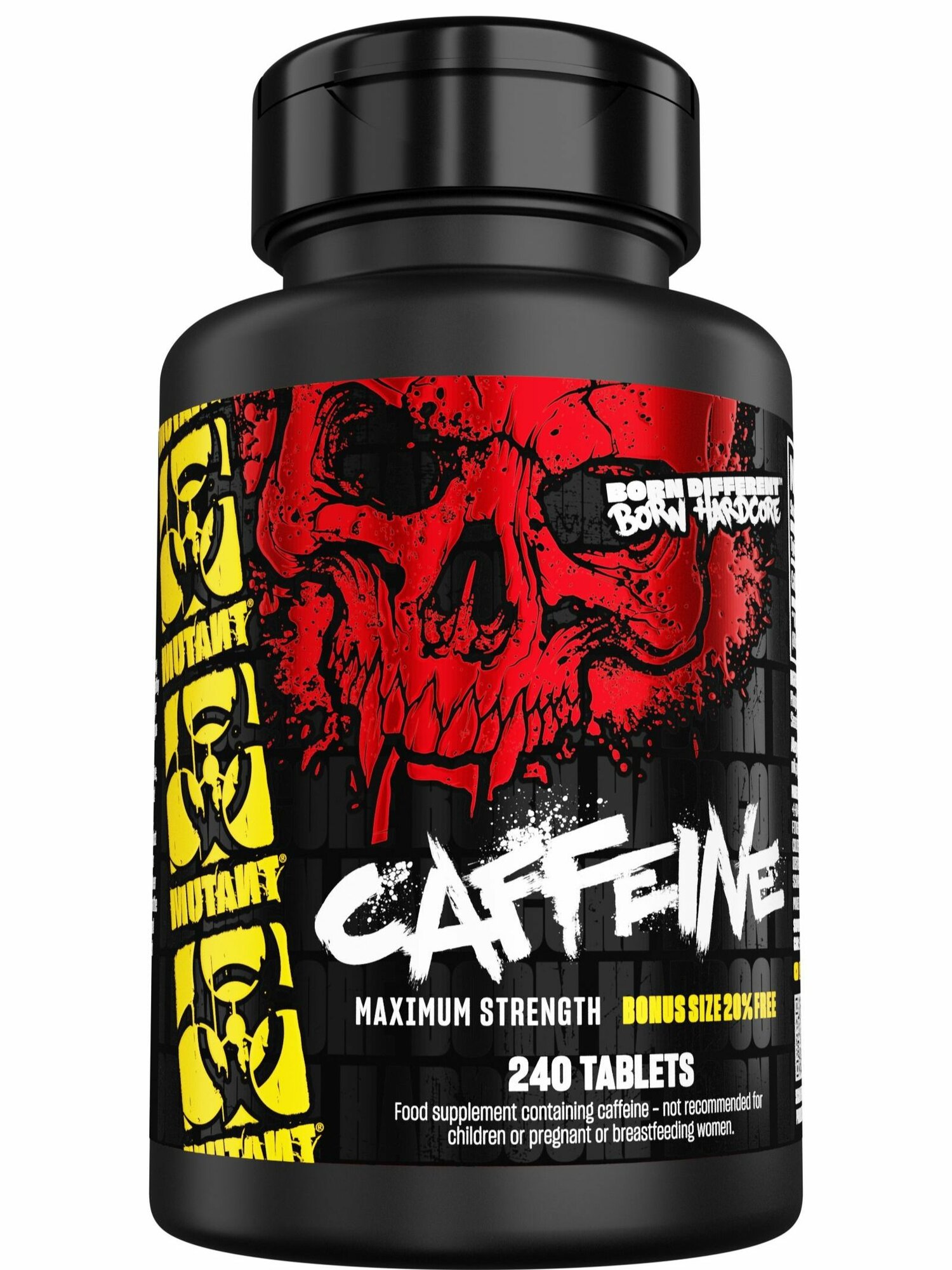 Mutant Caffeine 200mg 240 таб. Для снижения усталости и концентрации. Произведено в Канаде