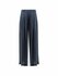 Брюки SEMICOUTURE Pleated palazzo pants, размер 38, blue